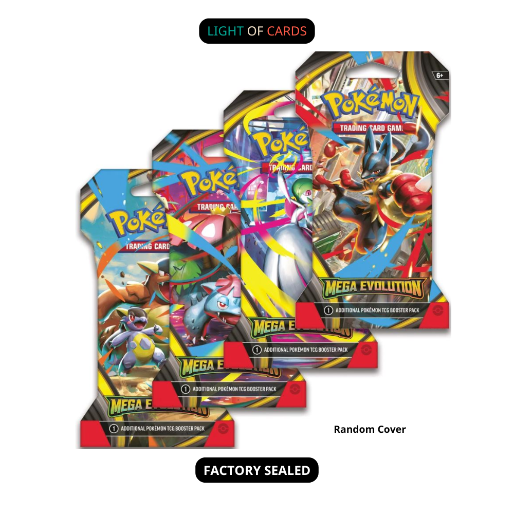 [Single Blister] Pokémon TCG - Mega Evolution Sleeved Booster Blister ...