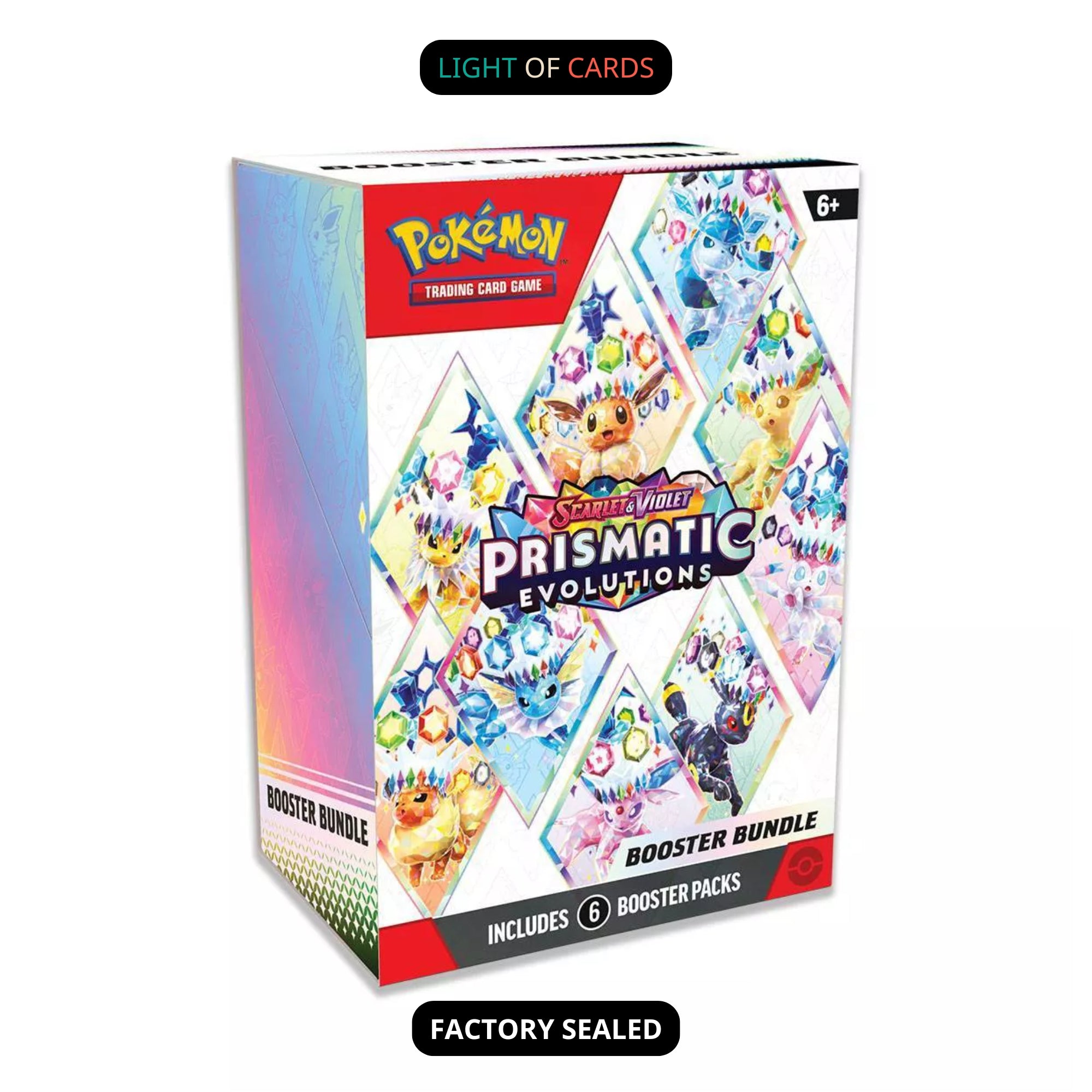Pokemon TCG - Scarlet & Violet - Prismatic Evolutions Booster Bundle ...